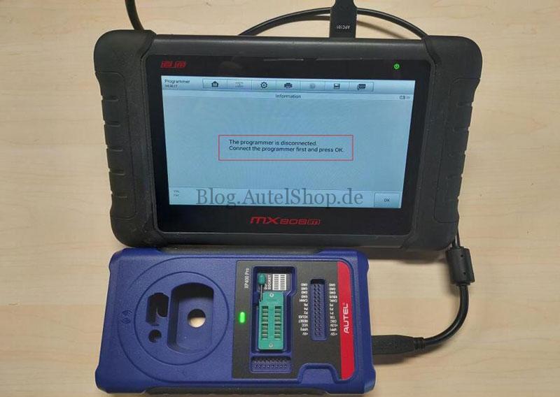 Fixed Autel Xp400 Pro The Programmer Is Disconnected Issue Autelshopde Official Blog
