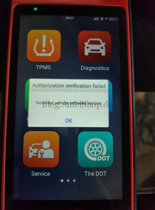Fixed Autel Its600 Incorrect Vehicle Software Version Issue Autelshopde Official Blog