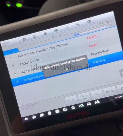 Fixed Autel Ms906 Unfortunately Maxisys Has Stopped Issue Autelshopde Official Blog