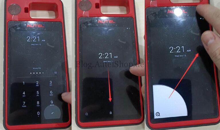 Autel KM100 Screen Lock PIN Setup & Reset Tutorial - AutelShop.de Official Blog